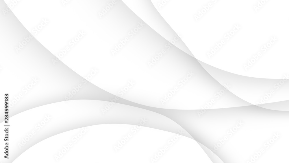 simple abstract white wavy trendy beautiful white curve background ...