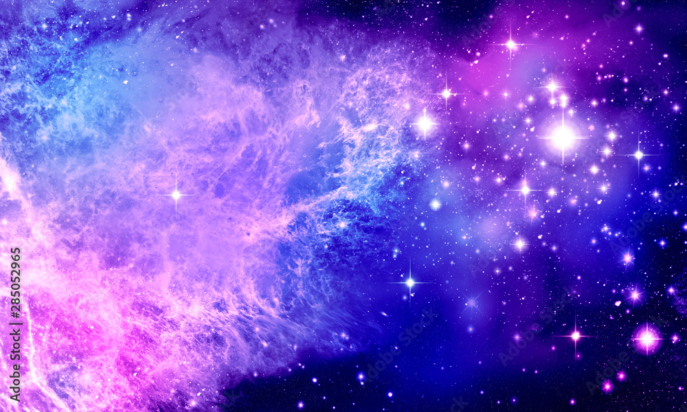 Blue Pink Nebula