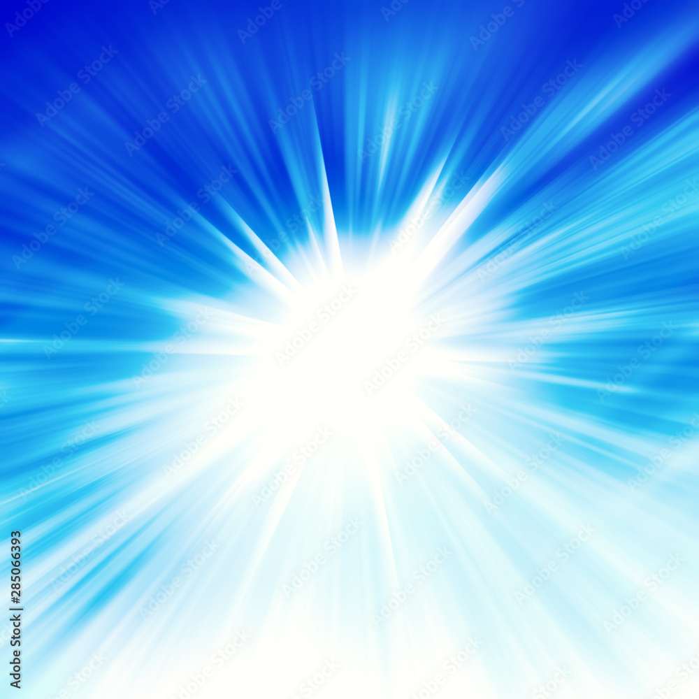 Shiny radial burst with linear particles. absrtact illustration ...