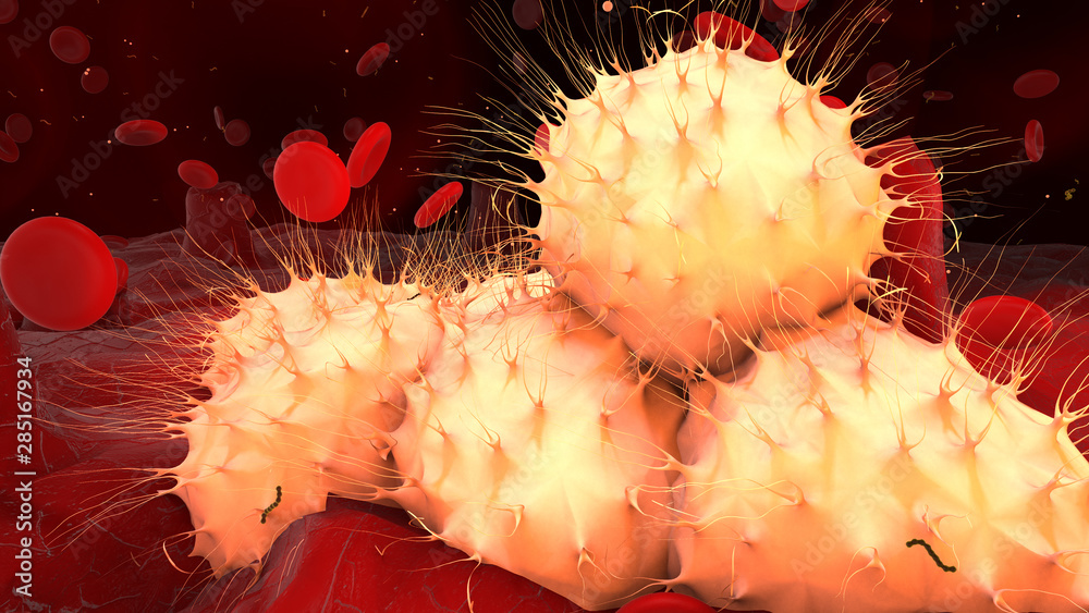 Cancer, a group of diseases involving abnormal cell growth with the ...