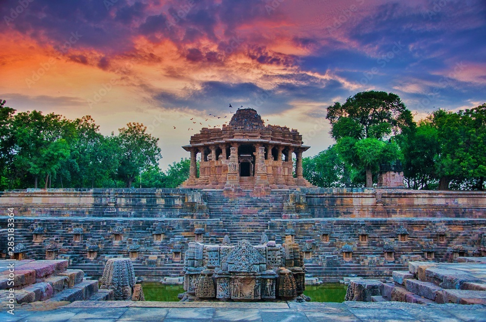 Modhera Sun Temple, Gujarat Stock Photo | Adobe Stock