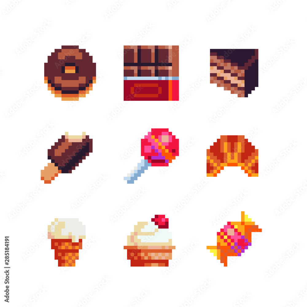 Chocolate Pixel Art Vector Pixel Art Pixel Art A Tasty Brown | My XXX ... Chocolate Pixel Art Vector Pixel Art Pixel Art A Tasty Brown | My XXX ...