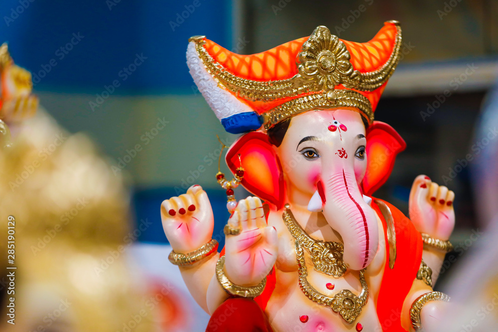 Lord ganesha , Indian ganesh festival Stock Photo | Adobe Stock