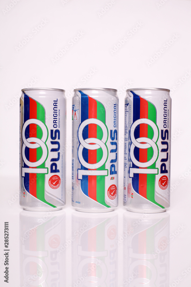 Kangar, Perlis,Malaysia,11th August 2019:. 100 PLUS is a brand of ...