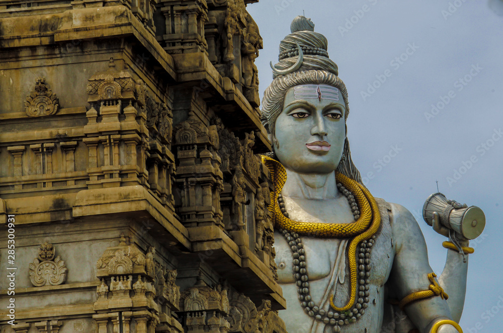 Foto Stock Murdeshwar is a town in Bhatkal Taluk of Uttara Kannada ...