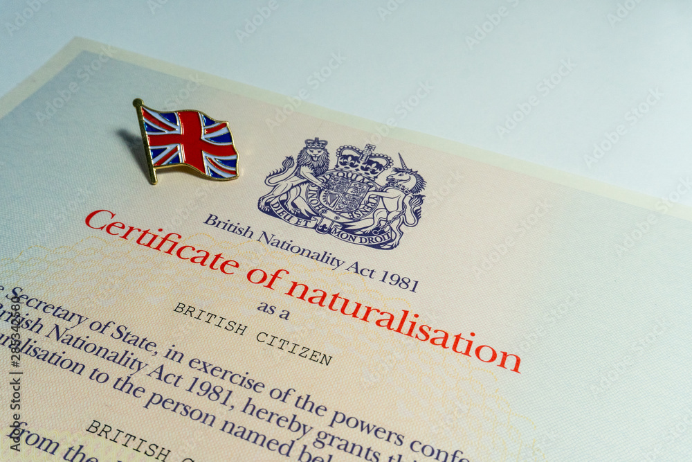 Certificate Of Citizenship