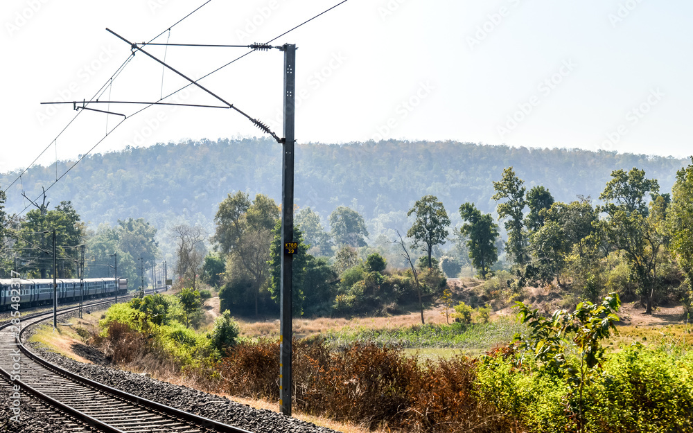 Train Journey In India on a mesmerizing railway tracks in Konkan ...