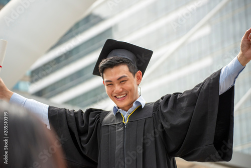 Asian Student Graduation
