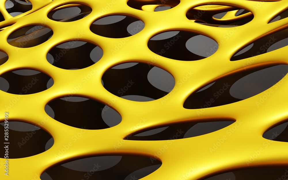 Gold 3d abstract background,3d rendering Stock Illustration | Adobe Stock
