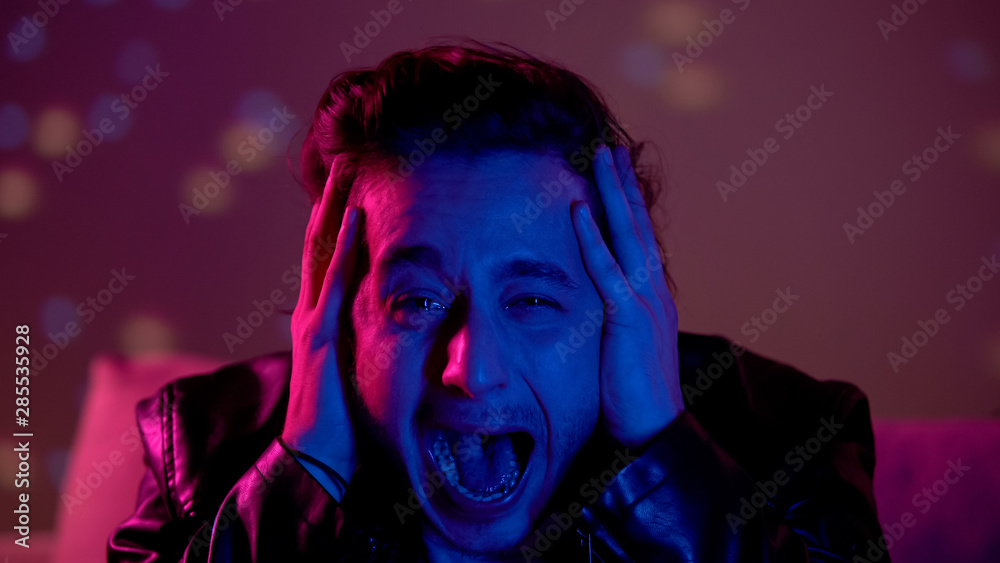 Man Yelling Man Crying