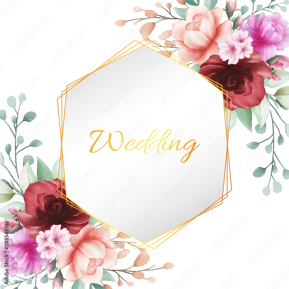 Elegant Flower Border Design Vector | Best Flower Site
