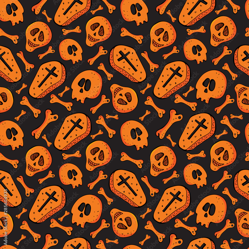Halloween Skeleton Wallpaper