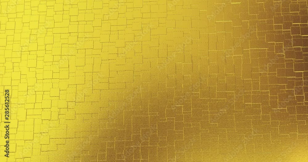 Abstract geometric golden backgroundfoil tiles texture seamless loop ...