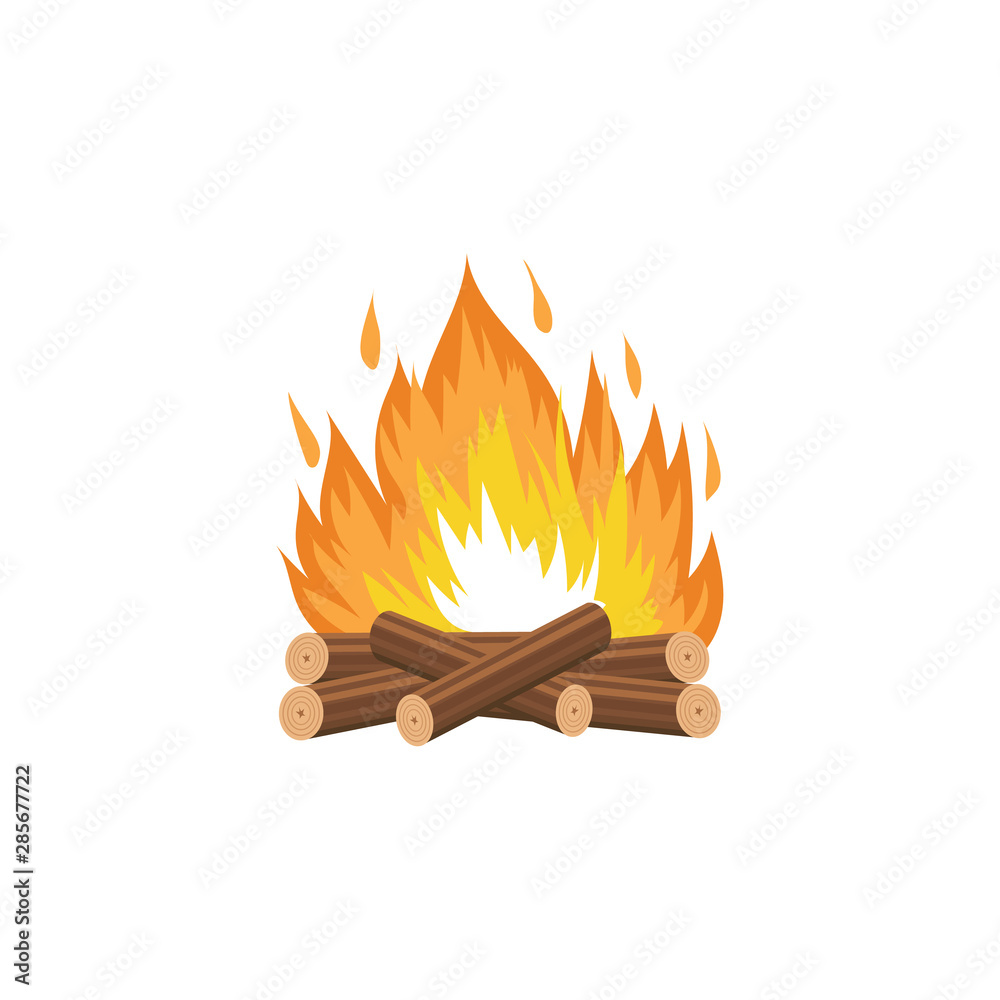 Camp Fire Logs
