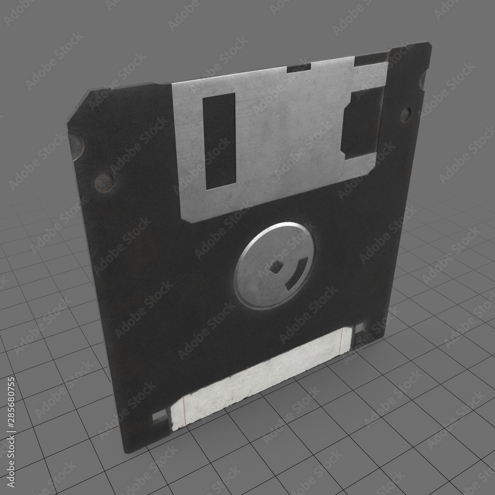 Floppy disk Stock 3D asset | Adobe Stock