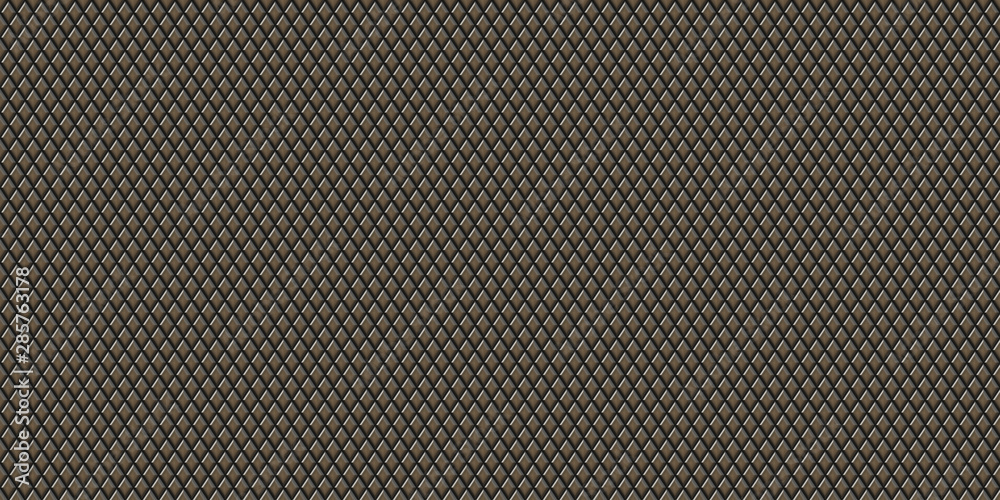Metal rhombus pattern surface. Knurling touch texture. Knurl contact ...