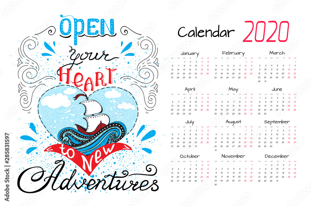 Love Calendar Quotes