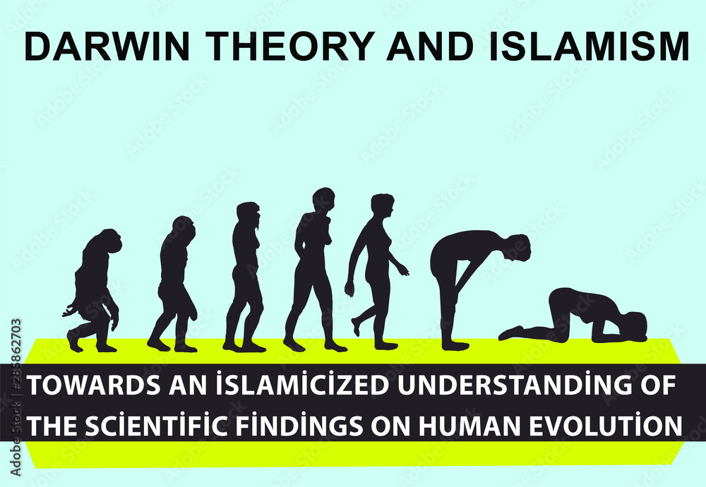 human creation. Darwin's Theory Of Evolution.Theory of evolution of man ...