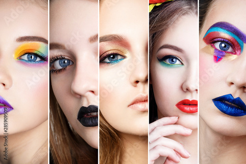 Makeup Collage Images | Saubhaya Makeup