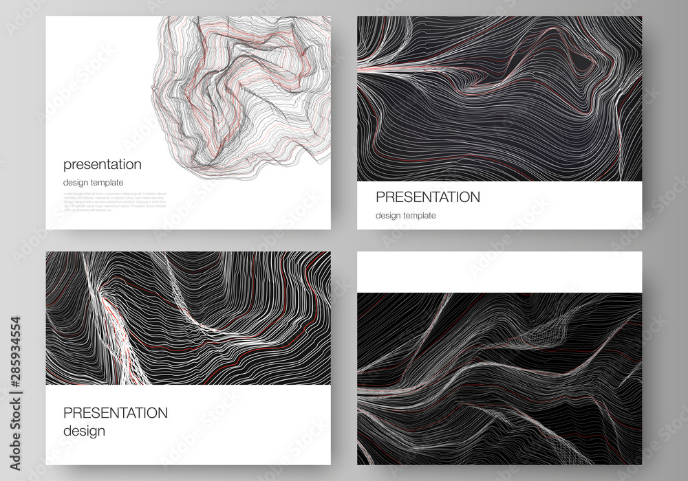 The minimalistic abstract vector illustration of the editable layout of ...