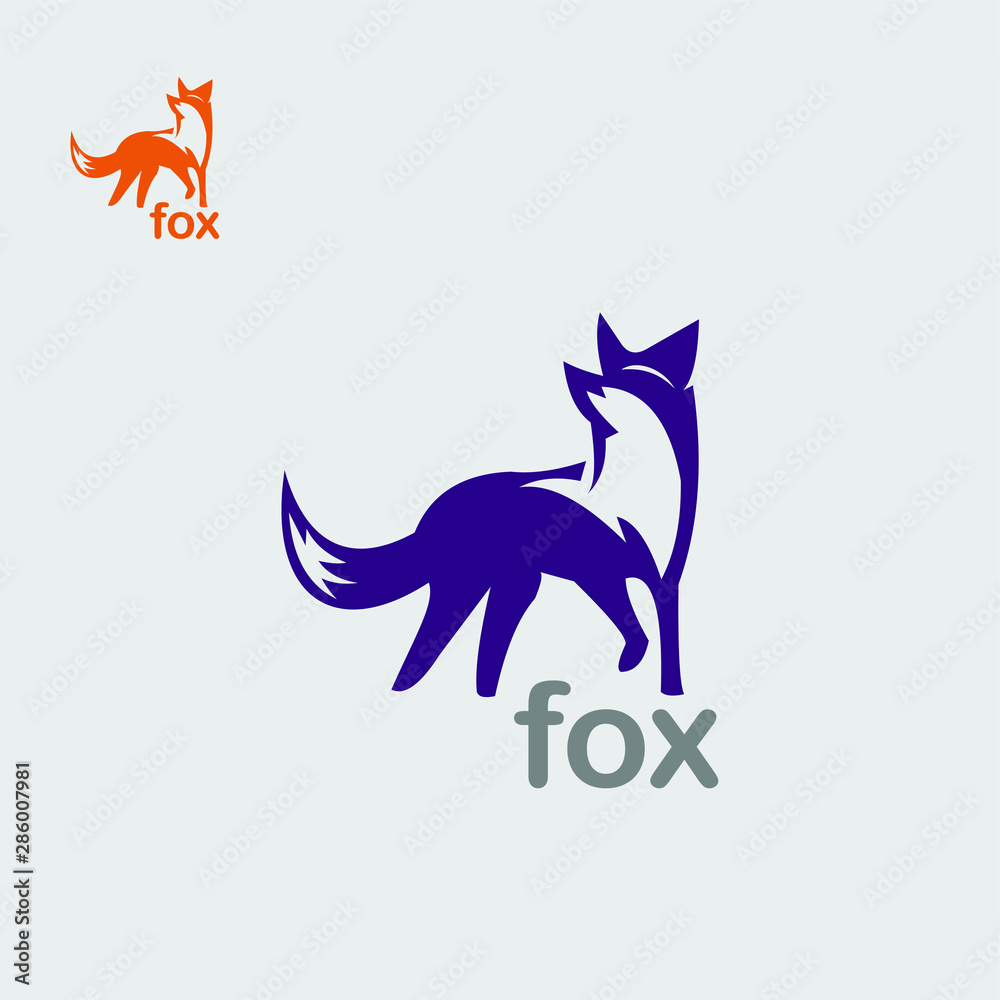 simple fox logo for new company Stock Vector | Adobe Stock