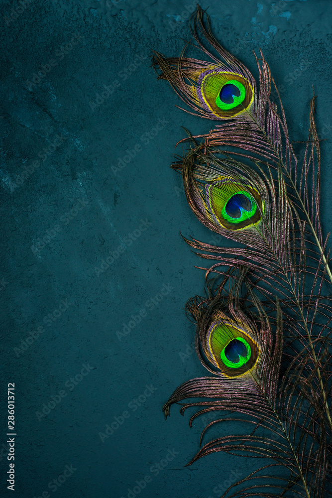 Krishna Feather Wallpaper