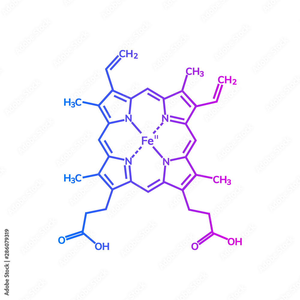 Hemoglobin Chemical Structure