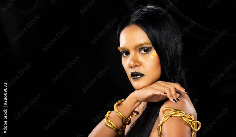 Asian Female Golden Tan Skin