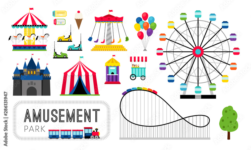 Mondial Fairground Rides Clipart