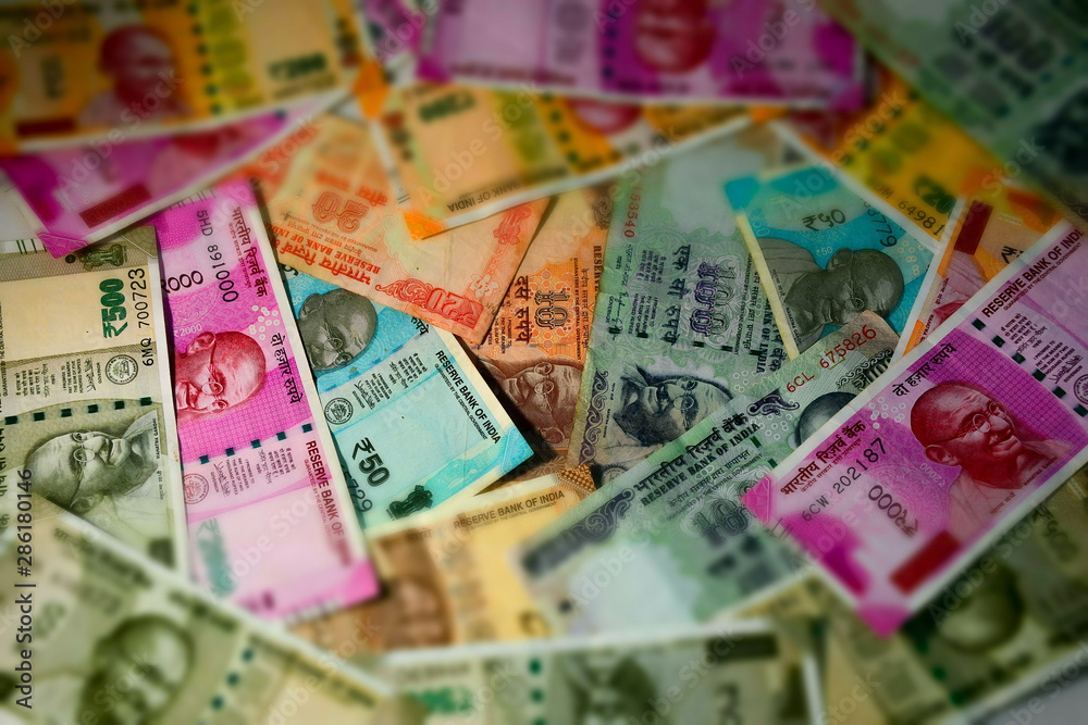 Old & Modern Indian Currency notes Stock Photo | Adobe Stock