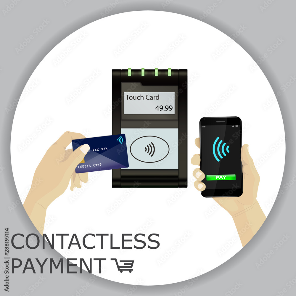 Contactless payment transaction touch card with display and pinpad ...