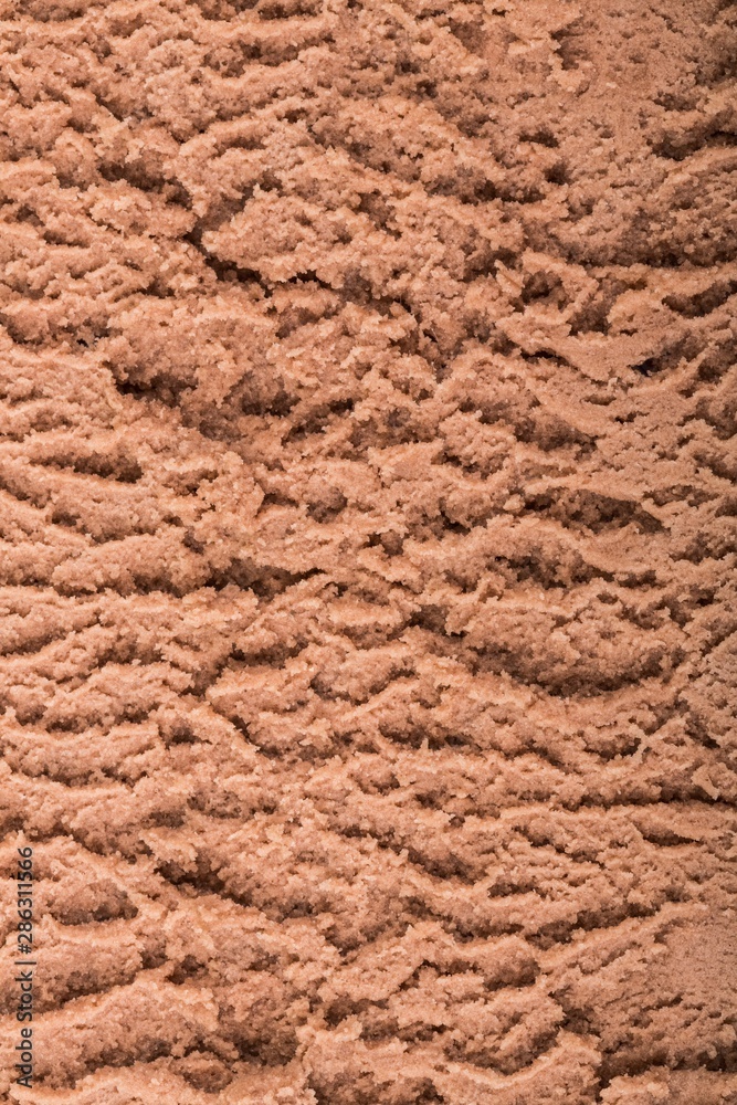 Chocolate Ice Cream Texture