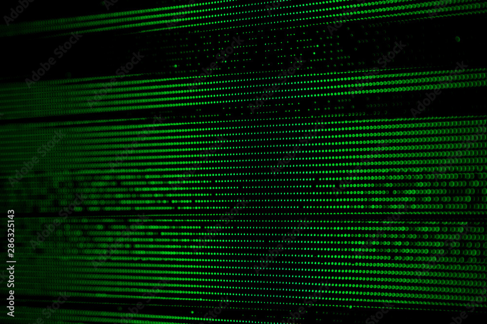 RGB LED Pixel Pitch - Red Green Blue - Color Mixing LEDS. Perspective ...