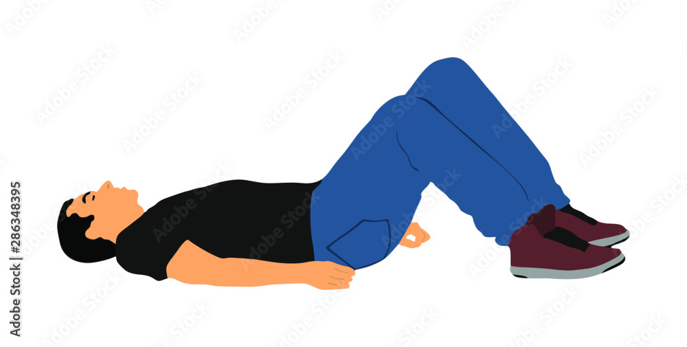 Man Lying Down