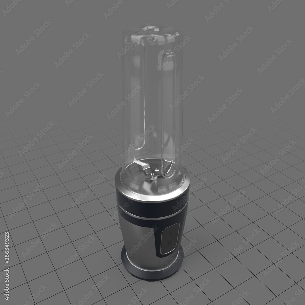 Single serve blender Stock 3D asset | Adobe Stock
