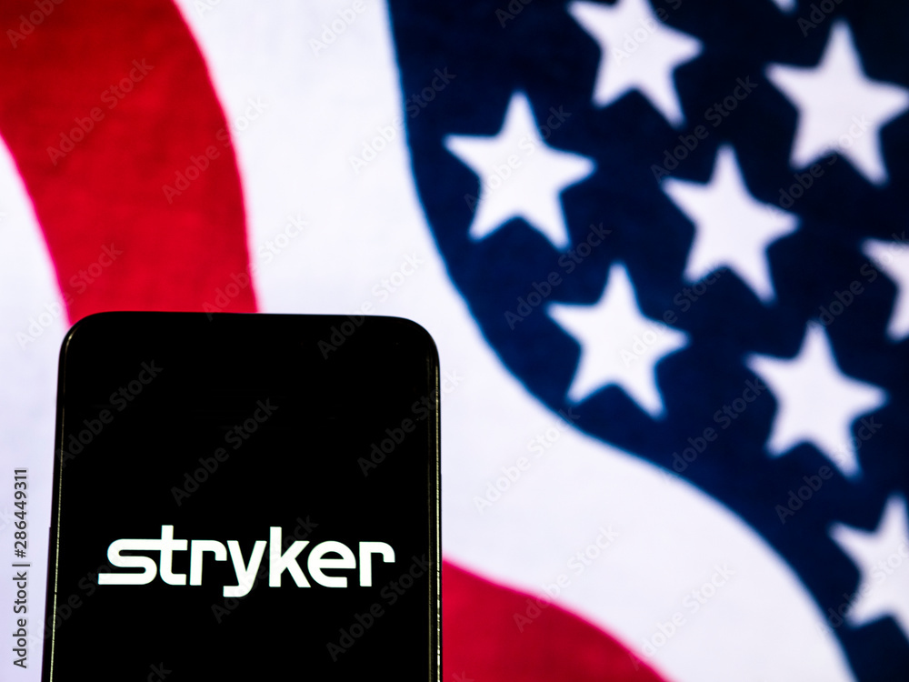 Kiev, Ukraine, December 20, 2018, illustrative editorial. Stryker ...