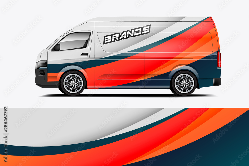 Van Wrap Livery Design For Company Ready Print Wrap Design For Van