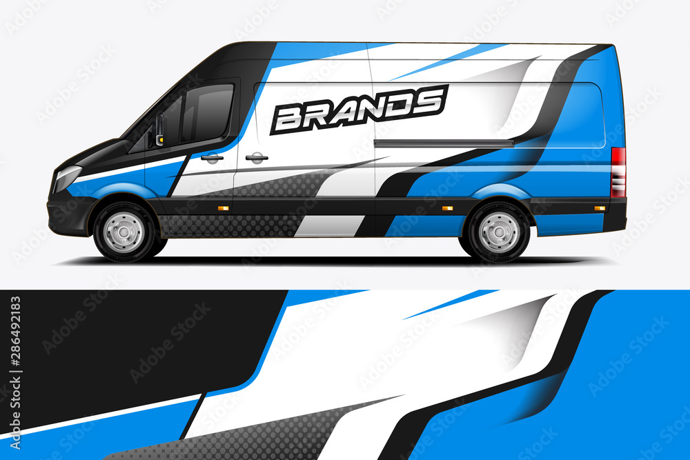 Van Wrap Livery Design For Company Ready Print Wrap Design For Van
