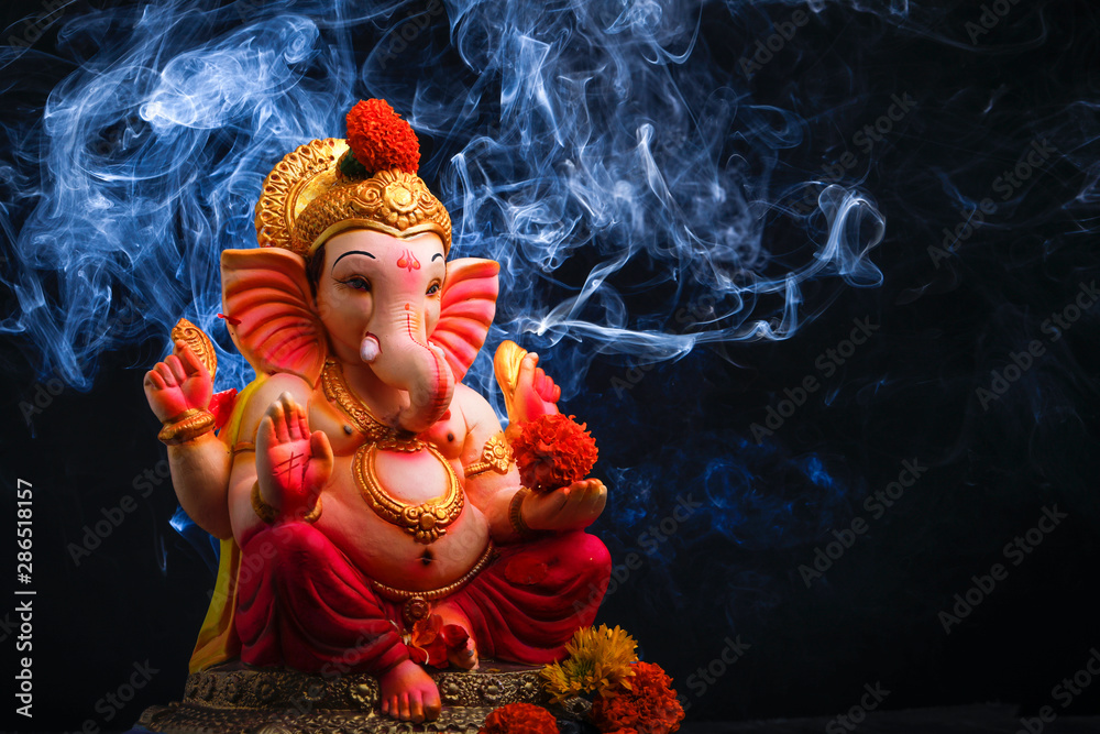 Lord ganesha , Indian ganesh festival Stock Photo | Adobe Stock