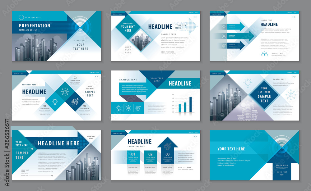 Abstract Presentation Templates, Infographic elements Template design ...
