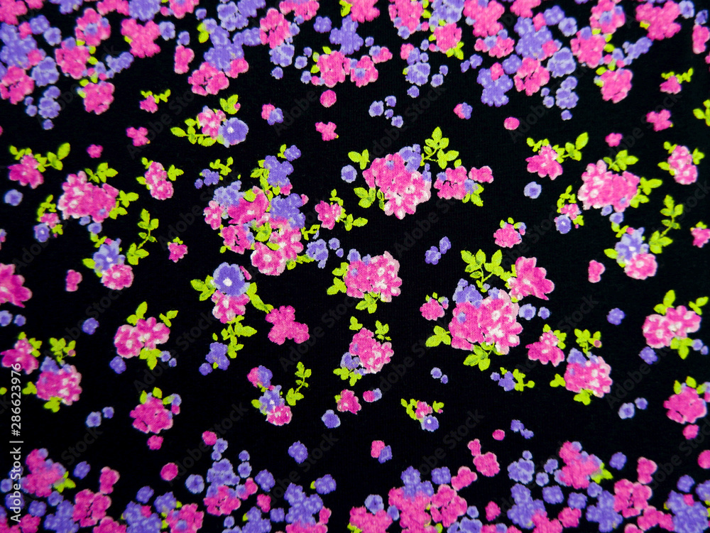Flower Cloth Texture