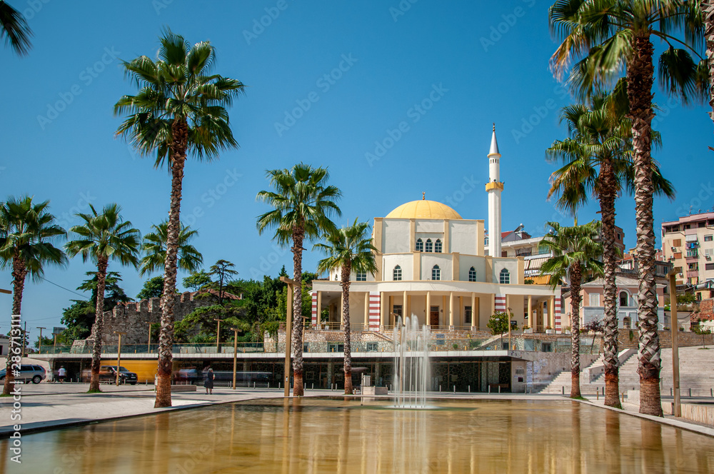 Great Mosque of Durres (or Grand Mosque of Durres, Fatih Mosque) in ...