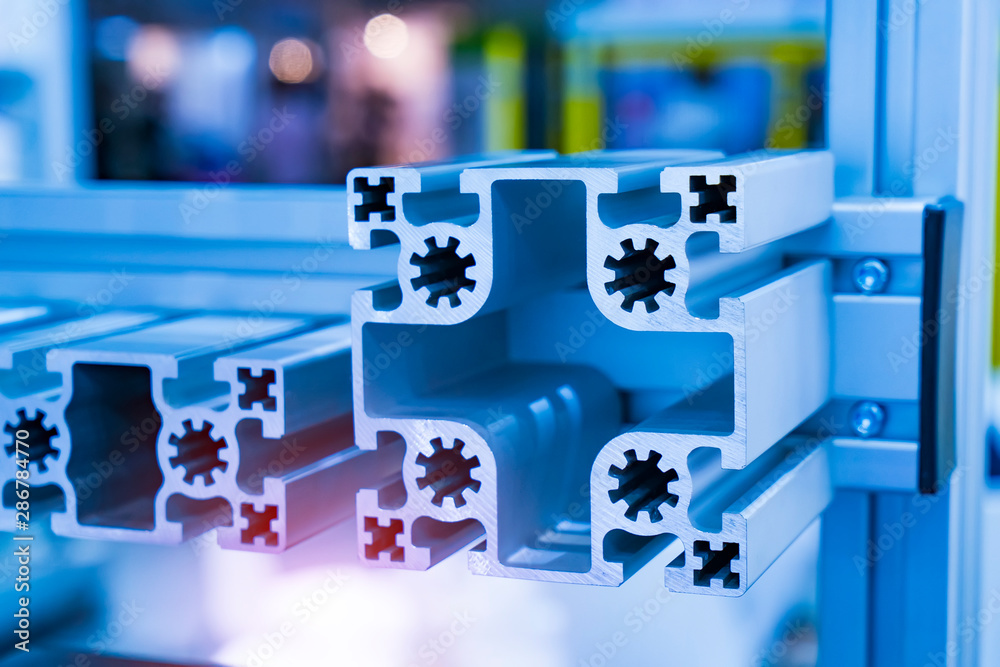 Cross sections of extruded aluminium or aluminum channels for use in ...