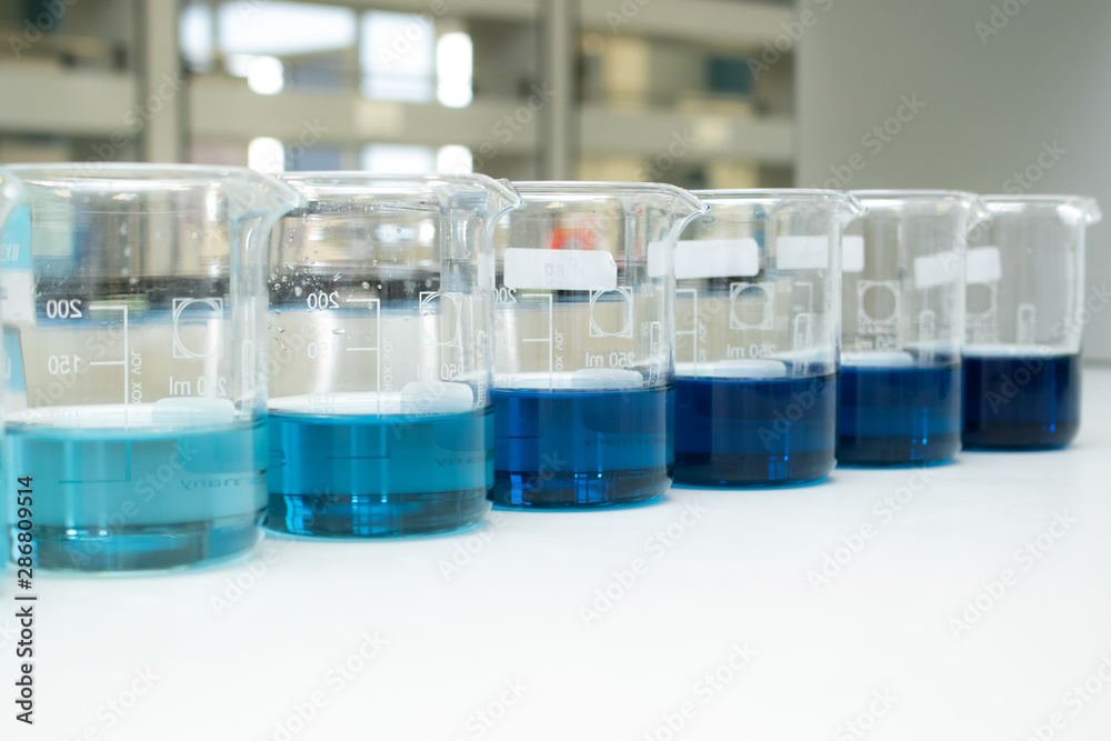 Color range standard solution of phosphate, Determination of Phosphate ...