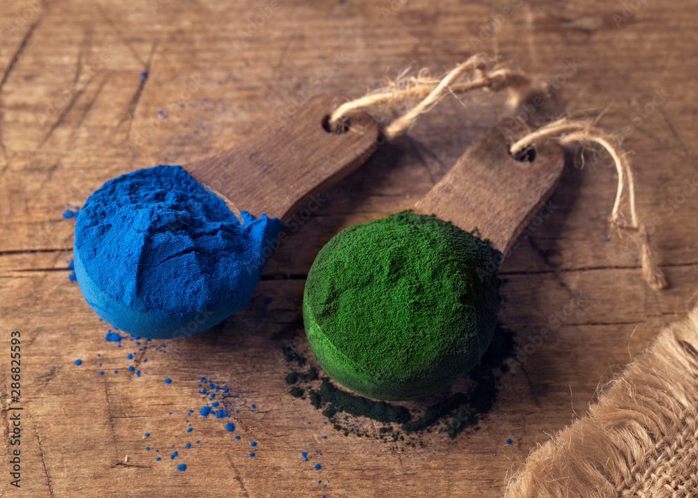 Super food powders Stock Photo | Adobe Stock