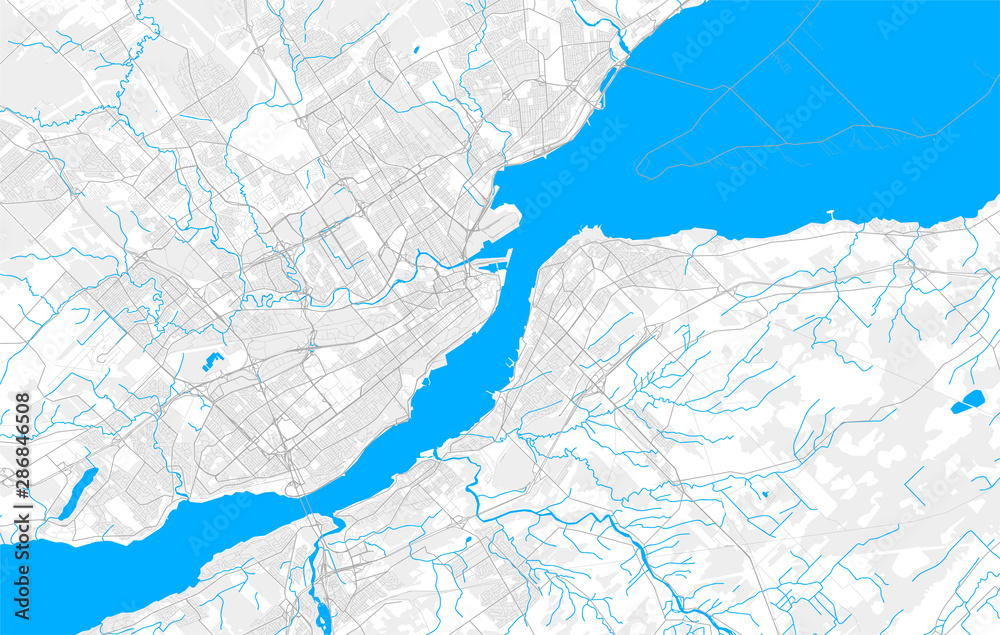 Map Of Quebec City Area
