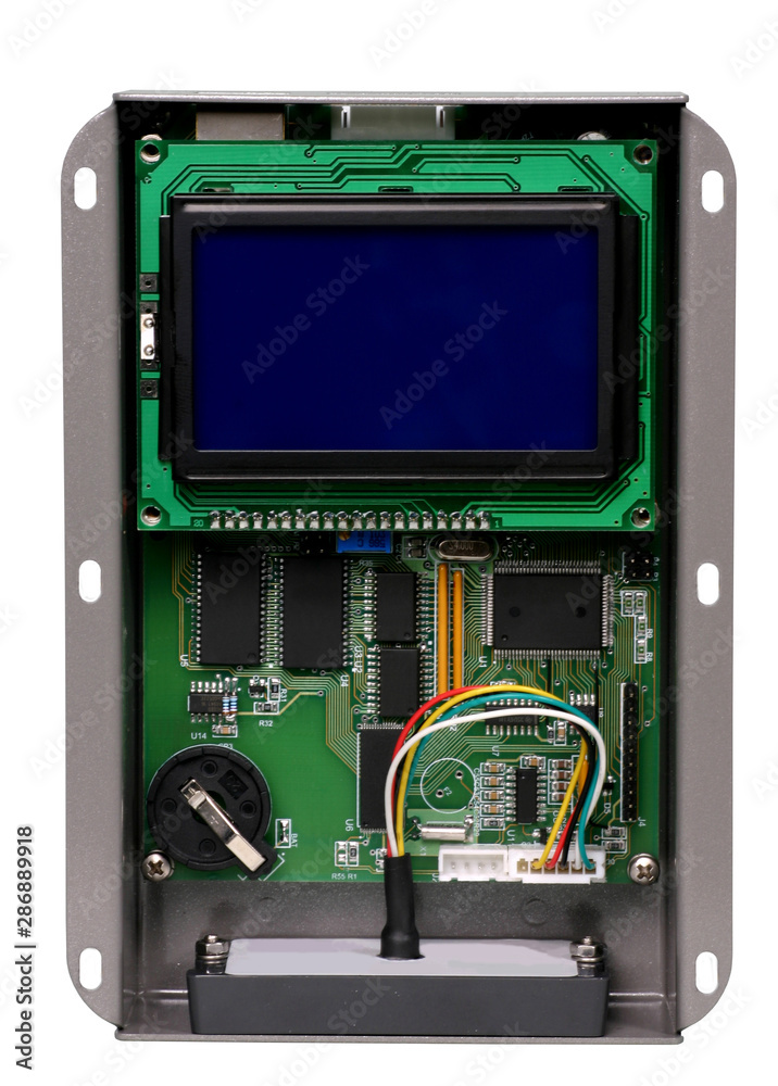 Microprocessor control unit box. Microprocessor control unit box for ...