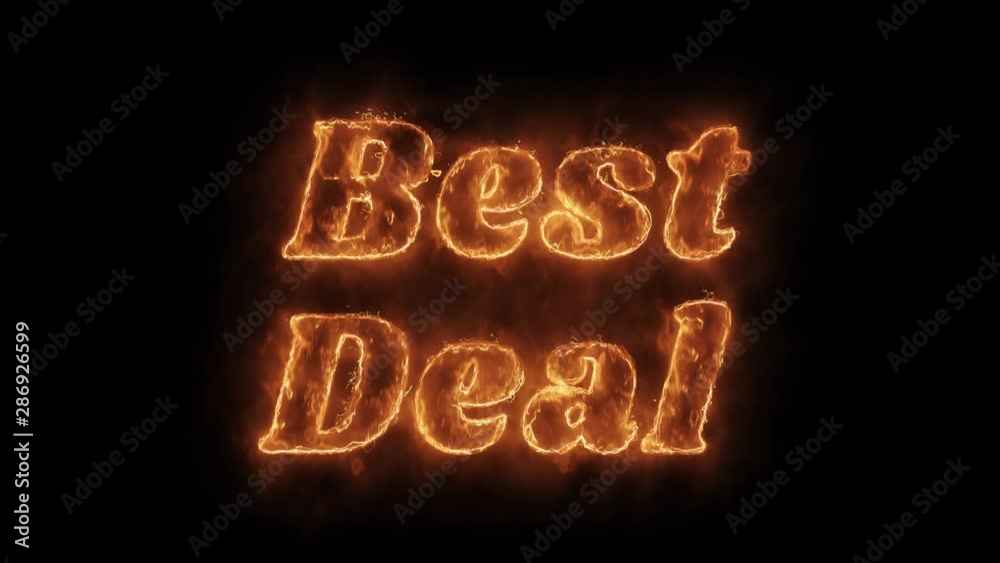 Best Deal Word Hot Animated Burning Realistic Fire Flame and Smoke ...