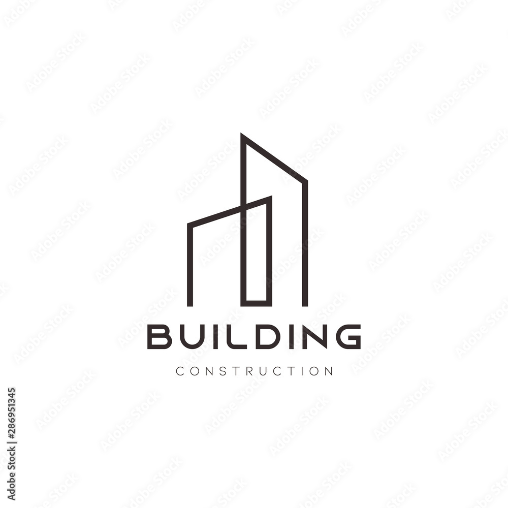 Apartment Building Logo
