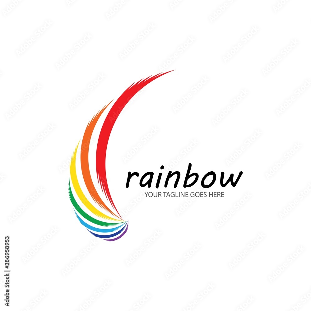 Rainbow Vector Logo